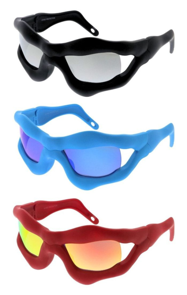 Super Silly Oversized Lips Cutout Lens Matte Novelty Wholesale Sunglasses