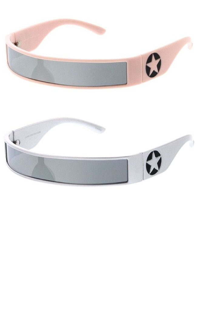 Futuristic Cyberpunk Star Temple Detail Slim Monoblock Novelty ...